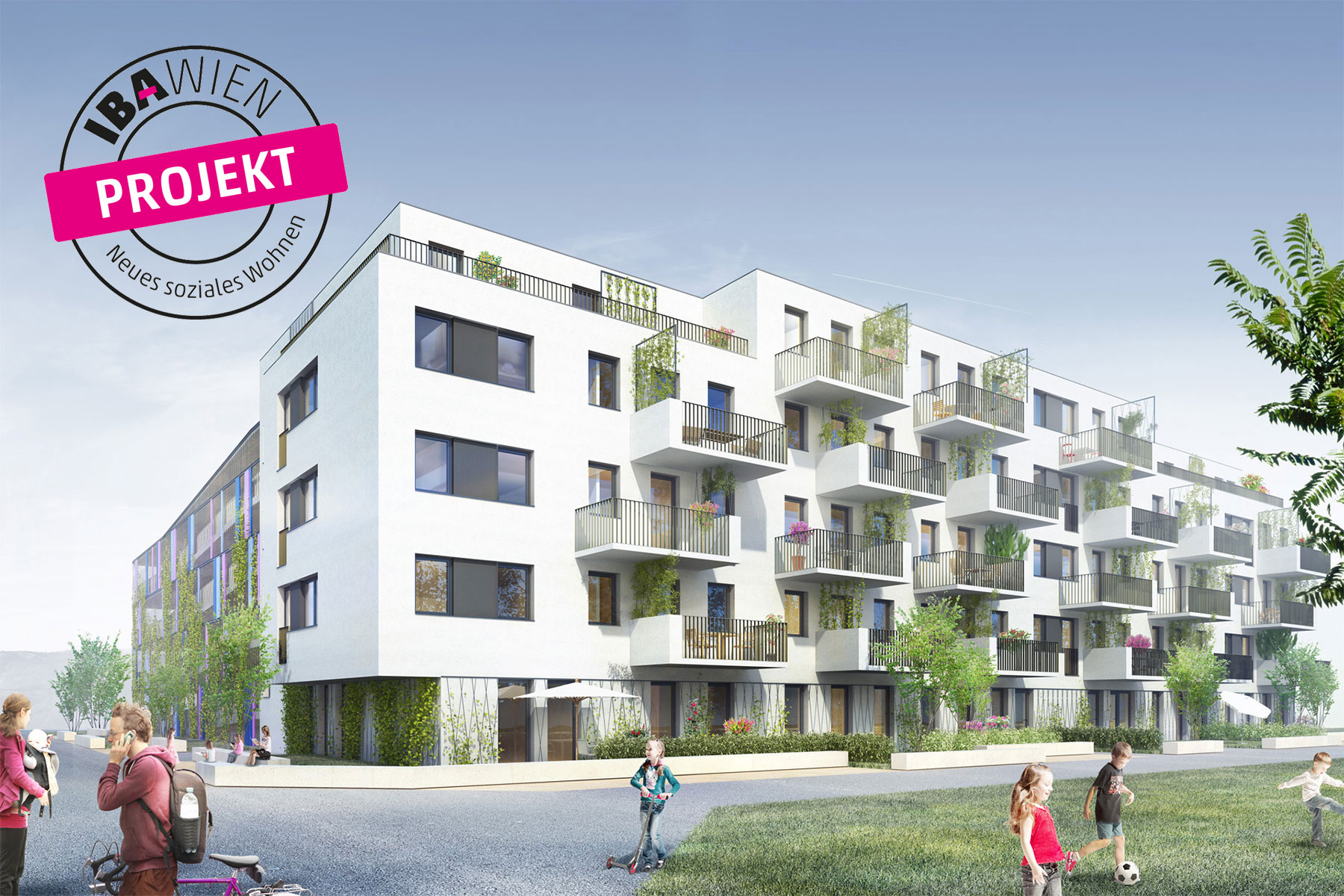 Competition Residential building and shared residential garage in Neu ...