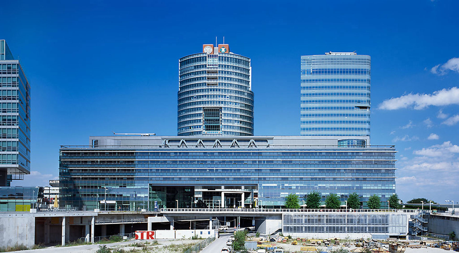 Tech Gate und Tech Gate Tower Wien Donaucity - F+P ARCHITEKTEN