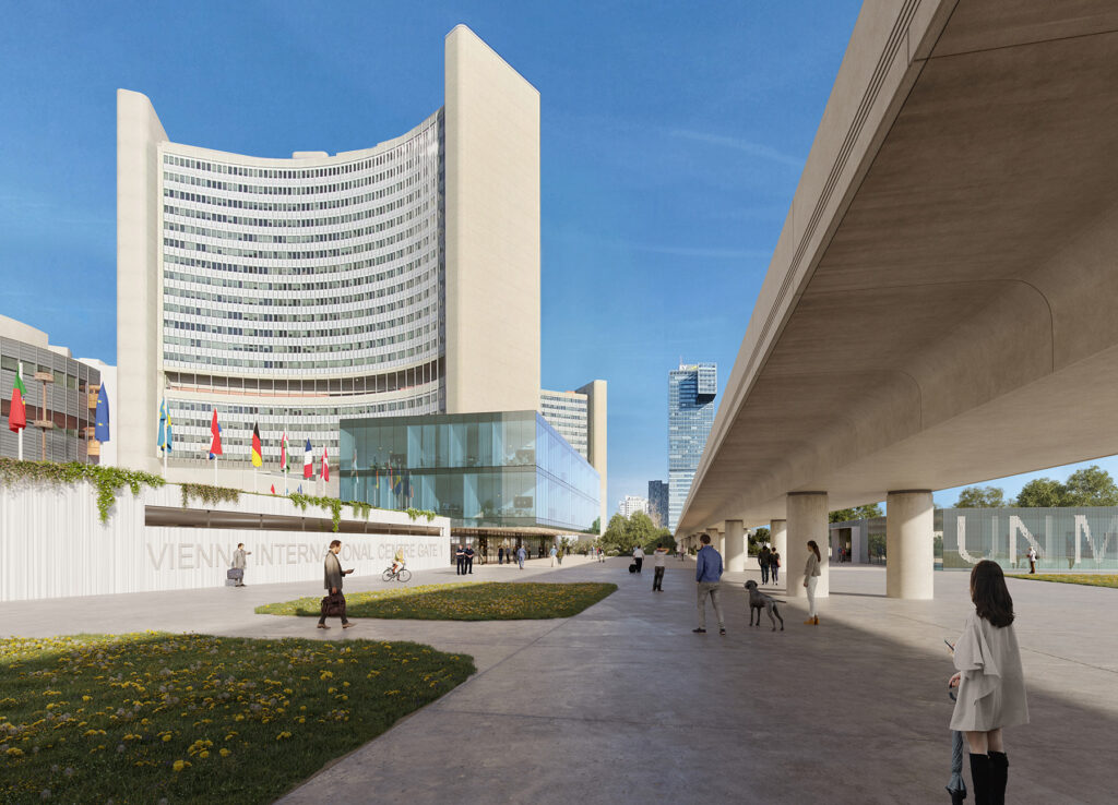 Machbarkeitsstudie Vienna International Center - F+P ARCHITEKTEN